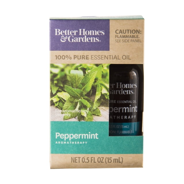 Better Homes & Gardens 15 mL 100% Pure Peppermint Essential Oil ...