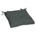 Better Homes & Gardens 18" L x 19" W Grey Rectangle Outdoor Seat Pad (1 ...