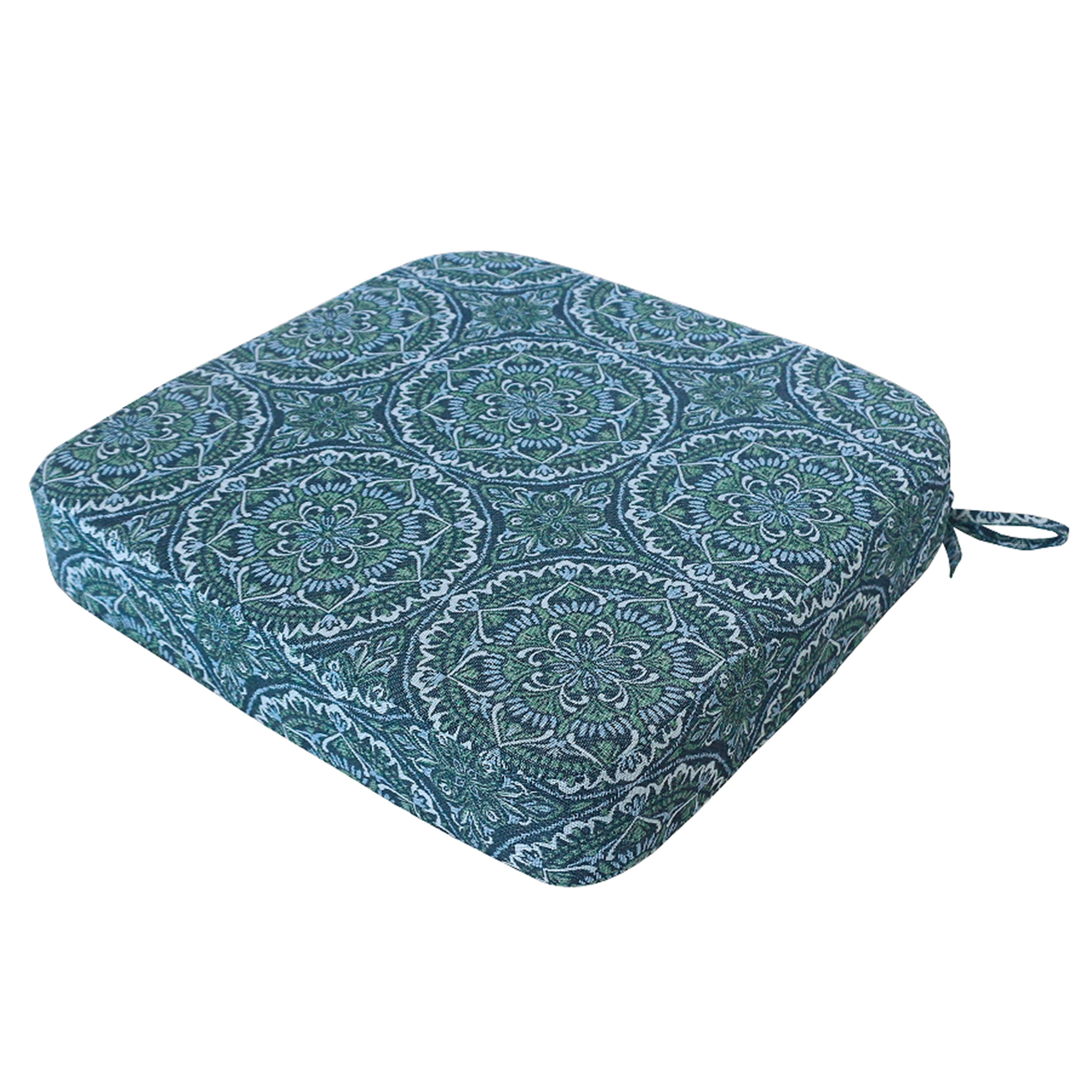 Better Homes & Gardens 19" x 18" Premium Blue and Green Medallion ...
