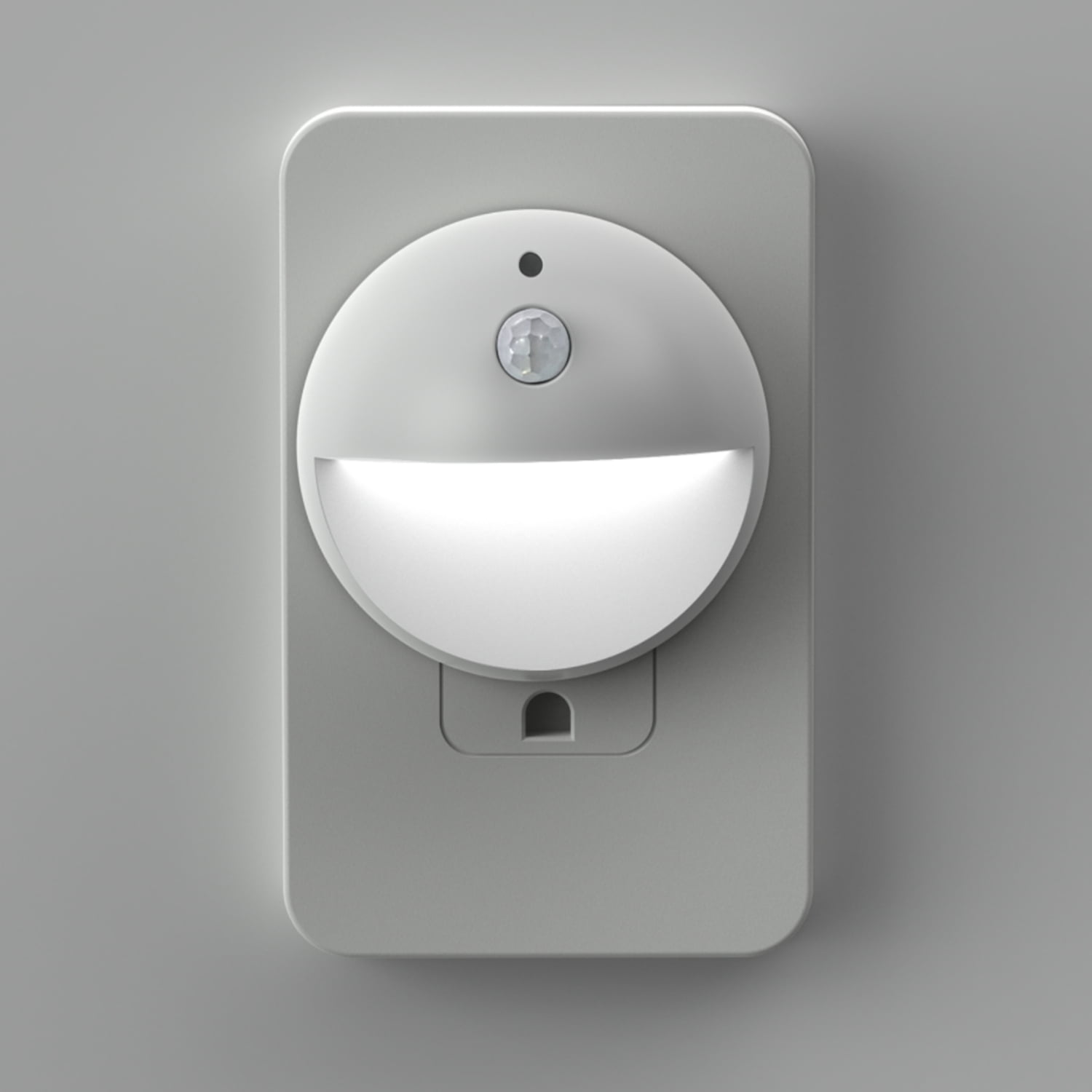 BH&G 2.65" Round LED Night Light, Daylight, Dusk to Dawn, High-Low Mode ...