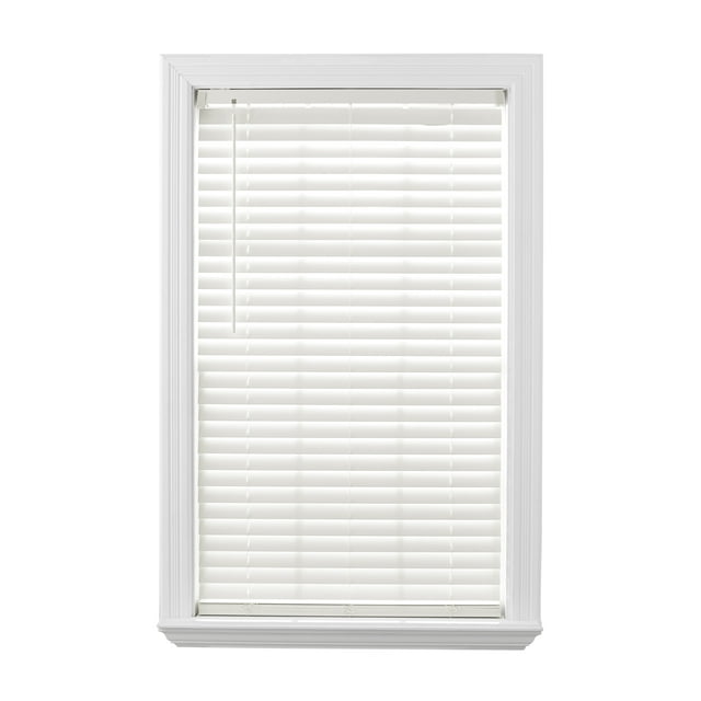 Better Homes & Gardens 2" Cordless Faux Wood Horizontal Blinds, Antique ...