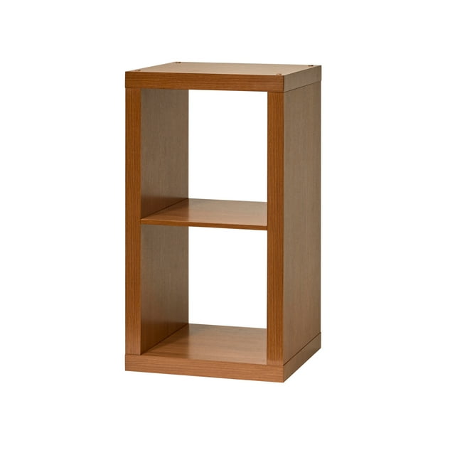 Better Homes & Gardens 2-Cube Storage Organizer, Acorn - Walmart.com