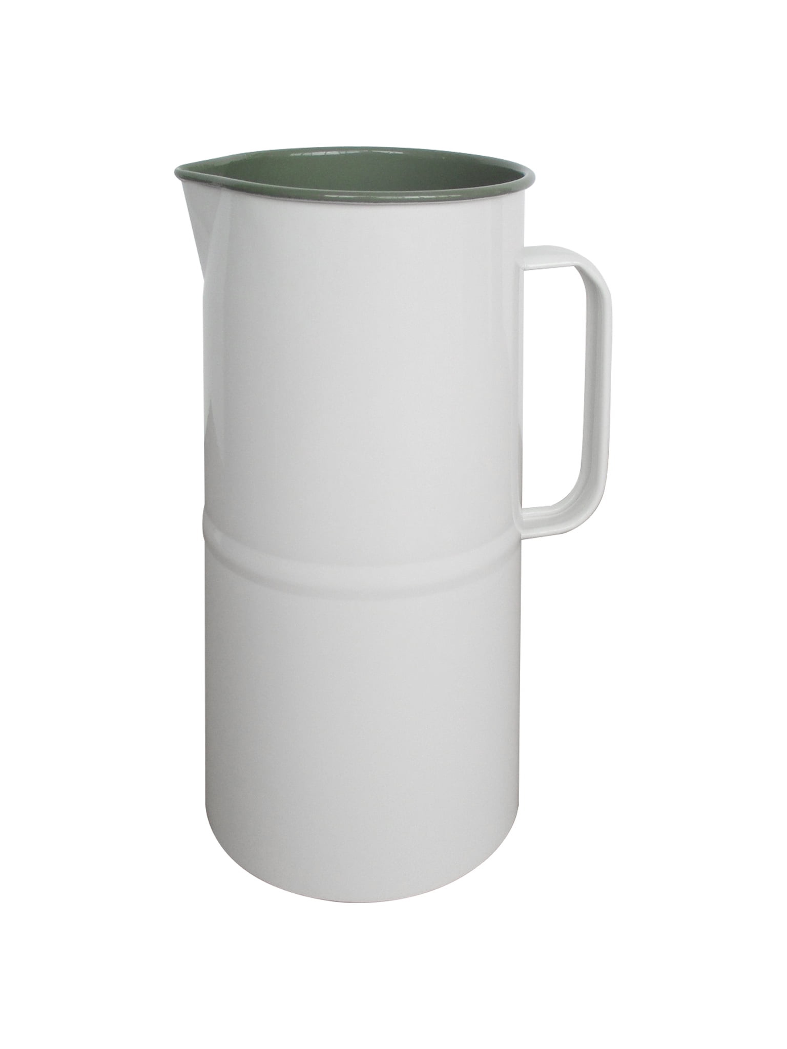 Better Homes & Gardens - 2-Tone Steel Pitcher - Green - Walmart.com