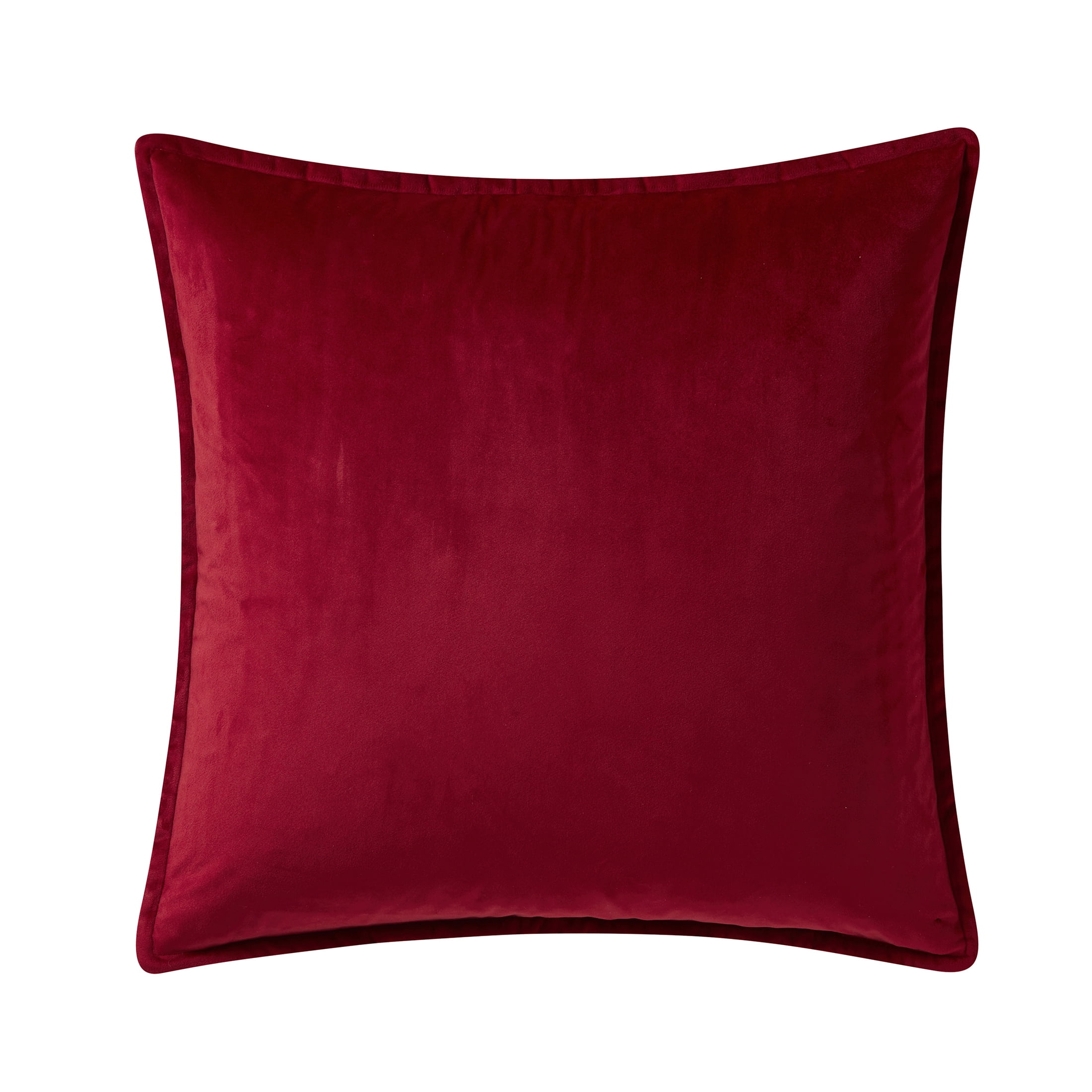 Better Homes & Gardens 20" x 20" Reversible Red Velvet Holiday ...