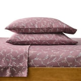 Better Homes & Gardens 3-Piece 300 Thread Count Lysia Floral Violet Gem ...