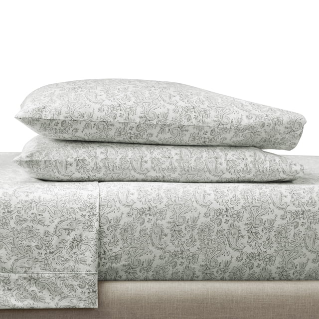 Better Homes & Gardens 3-Piece 400 Thread Count Paisley Taupe ...