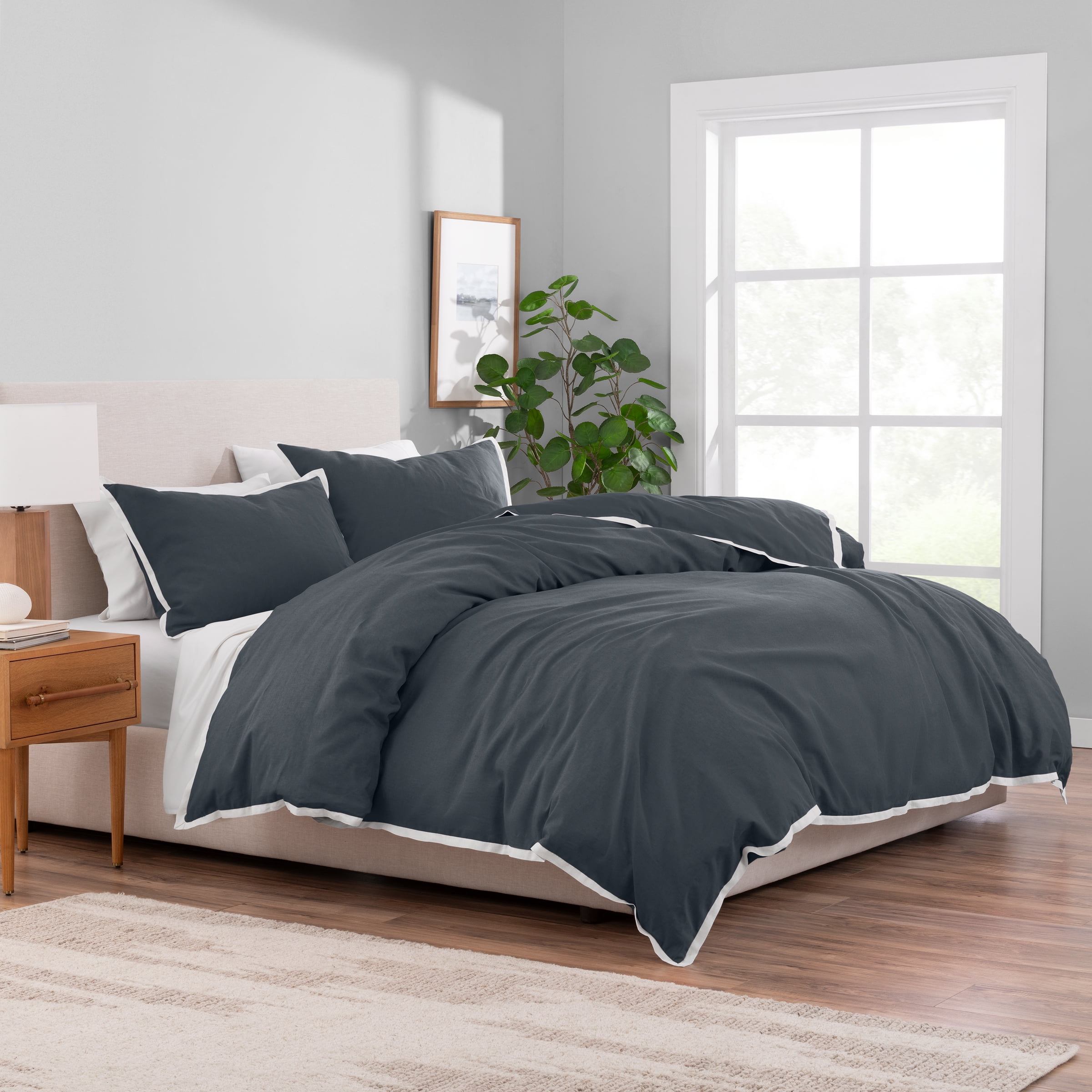 Better Homes & Gardens King Linen Duvet Set - Walmart.com