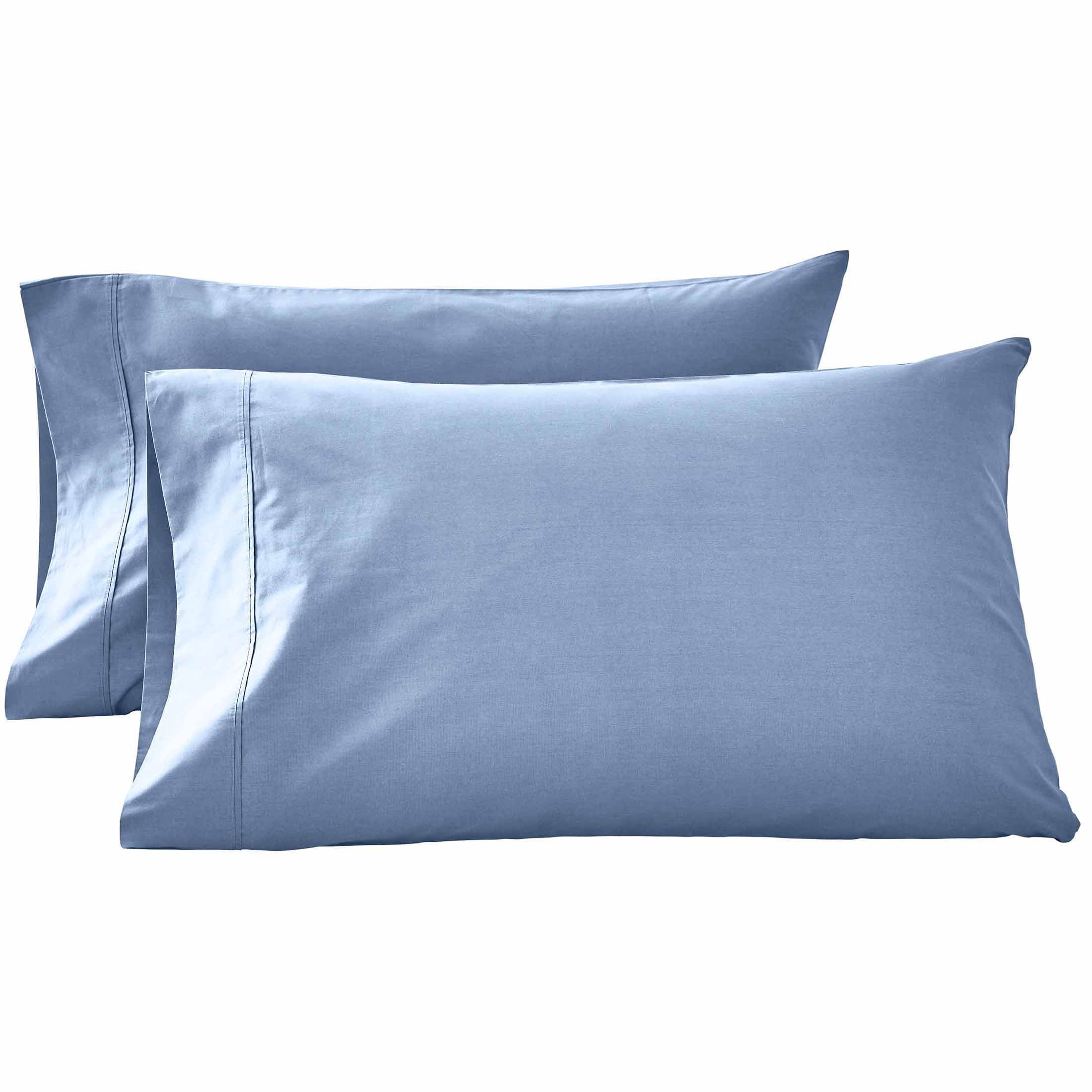 Better Homes & Gardens 300 Thread Count Cool & Crisp Blue Water Cotton ...