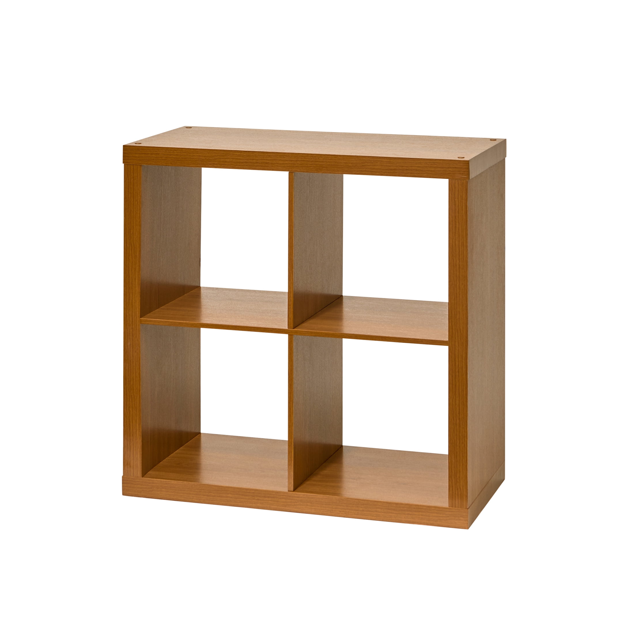 Better Homes & Gardens 4-Cube Storage Organizer, Acorn - Walmart ...