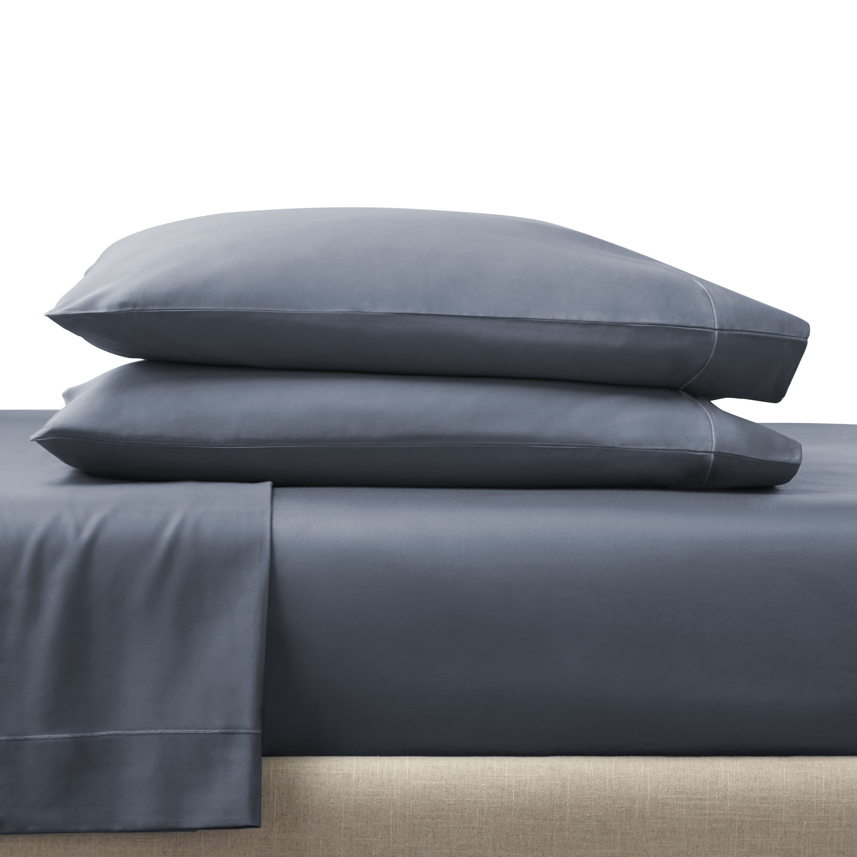 Better Homes & Gardens 4-Piece 400 Thread Count Blue Moonlight ...
