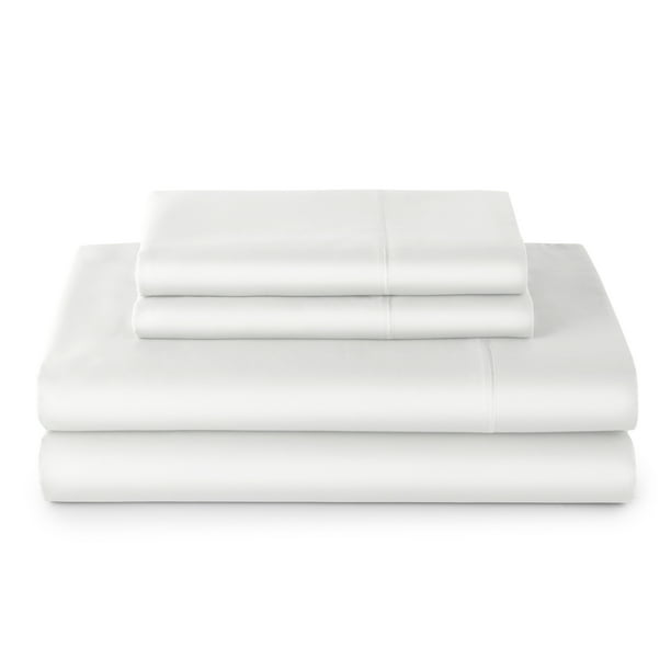 Better Homes & Gardens 4-Piece 400 Thread Count Botanical Stripe ...