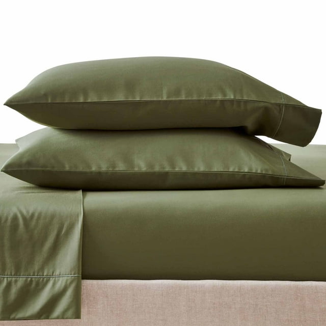 Better Homes & Gardens 4-Piece 400 Thread Count Dark Cilantro ...