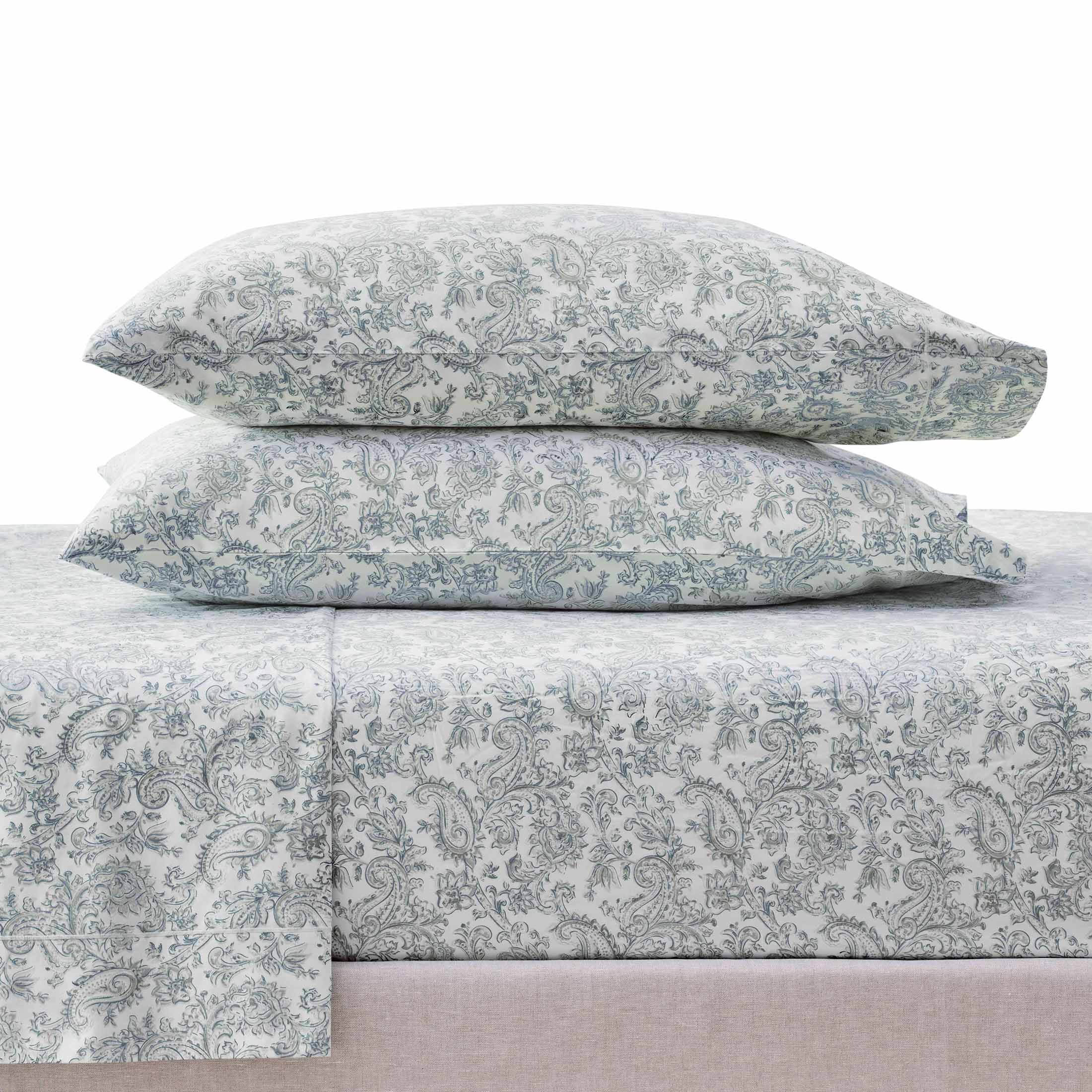 Better Homes & Gardens 400 Thread Count Paisley Taupe HygroCotton ...