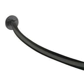 Black Shower Rod in Shower Curtain Rods - Walmart.com