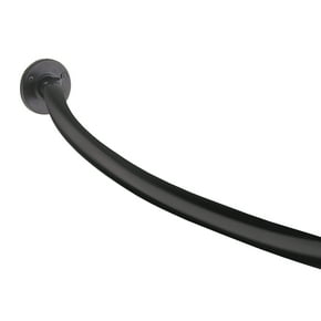 Black Shower Rod in Shower Curtain Rods - Walmart.com
