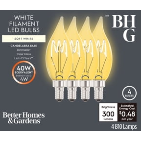 B10 Light Bulbs & E12 Base Bulbs | Walmart - Walmart.com