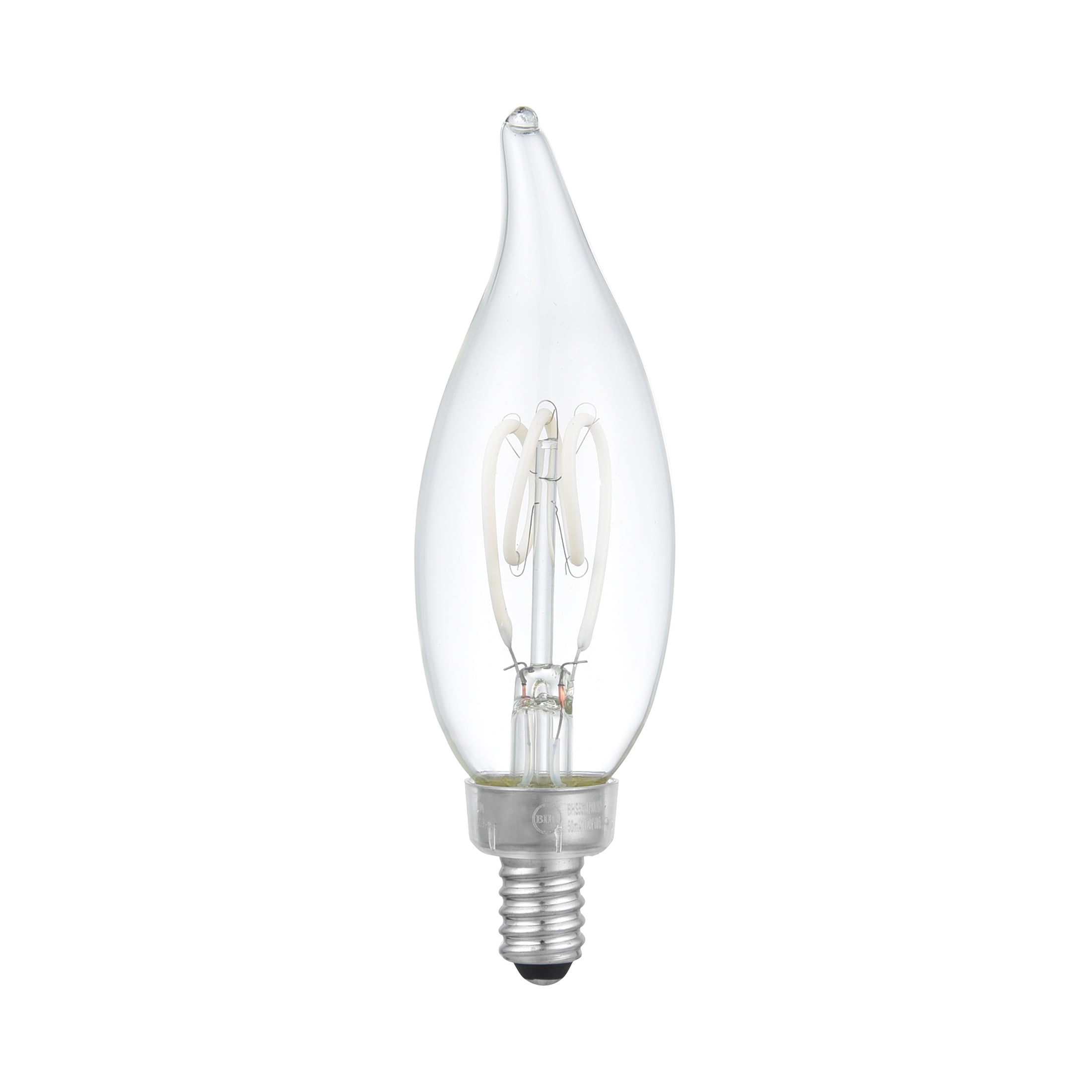 Better Homes & Gardens 4W (40W Equivalent) Soft White Dimmable CA10 ...