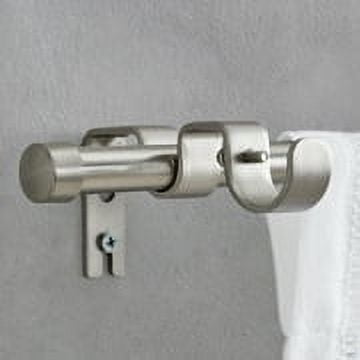 Better Homes & Gardens 5/8" Plated Brushed Nickel Adjustable Add on ...