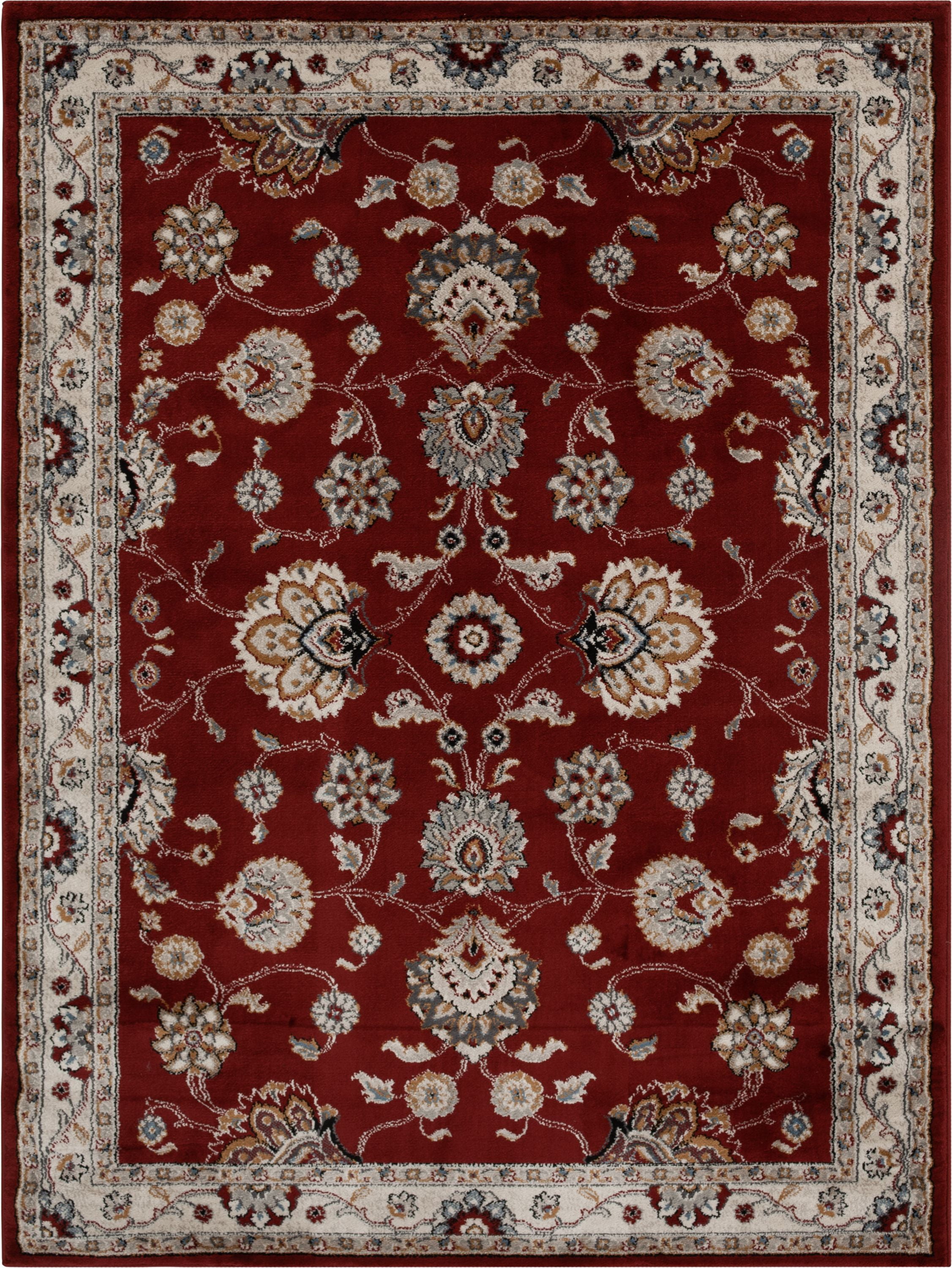 Free Shipping! Better Homes & Gardens 5'x7' Red Traditional Border ...