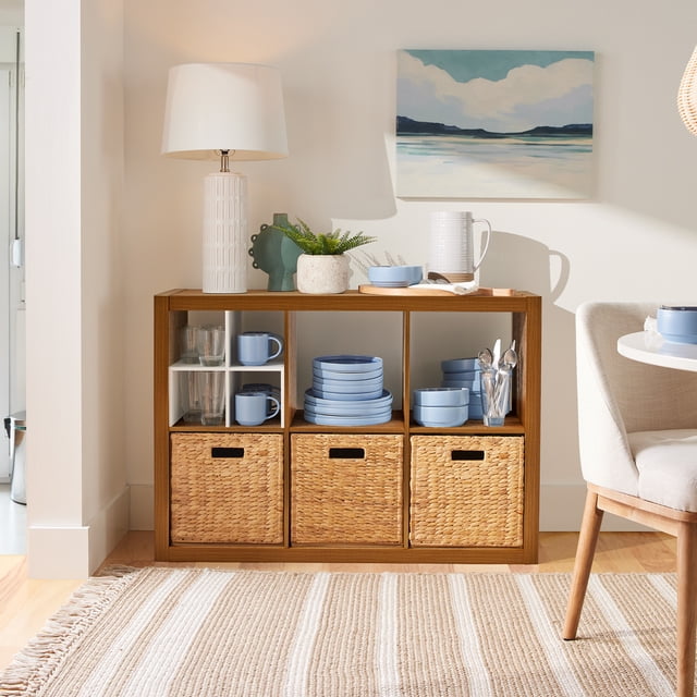 Better Homes & Gardens 6-Cube Storage Organizer, Acorn - Walmart.com