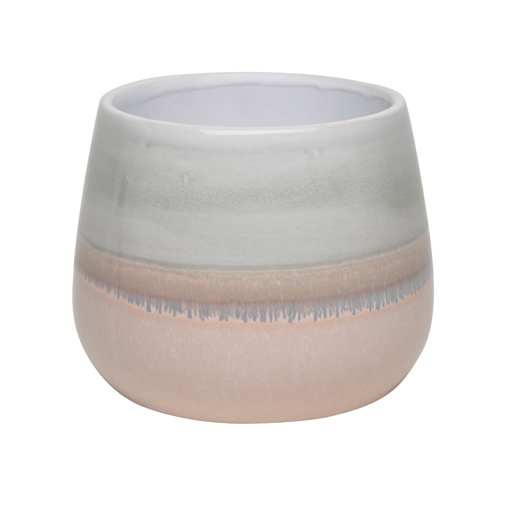 Better Homes & Gardens 6 Inch Ceramic Emily Planter Pink - Walmart.com