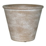 Better Homes & Gardens 6 inch Round Brown Ceramic Plant Pot - Walmart.com