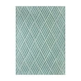 Better Homes & Gardens 6' x 9' Turquoise Diamond Outdoor Rug - Walmart.com