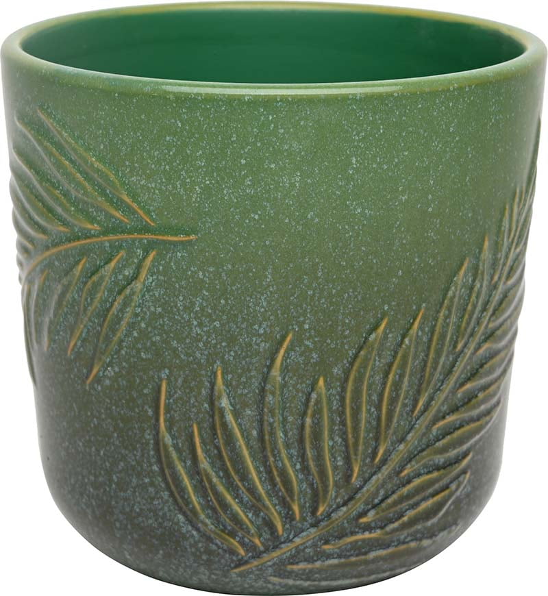 Better Homes & Gardens 8 inch Ceramic Botanical Planter - Walmart.com