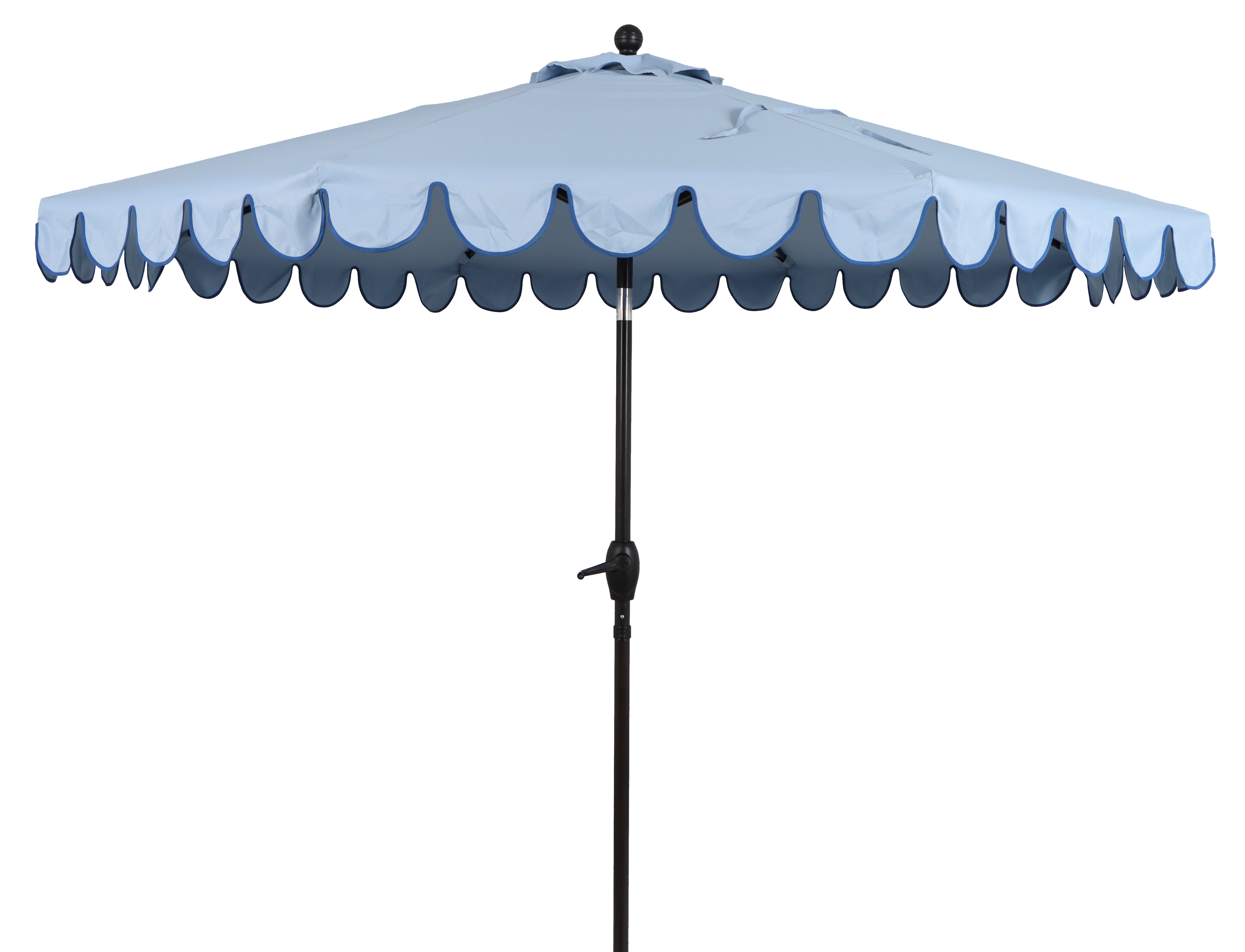 Free Shipping! Better Homes & Gardens 9' Blue Scallop Patio Umbrella ...