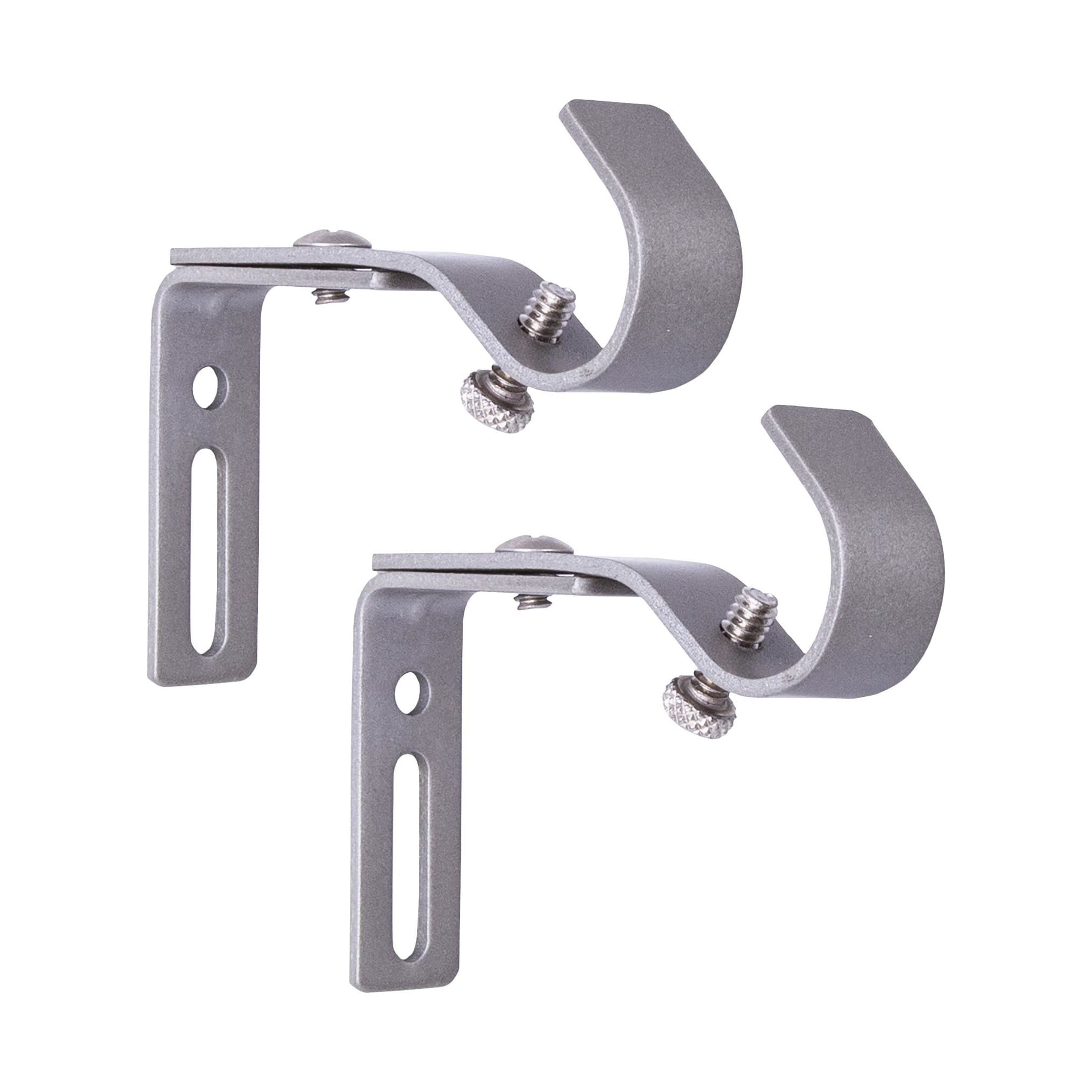 Better Homes & Gardens Adjustable Curtain Rod Brackets - Walmart.com