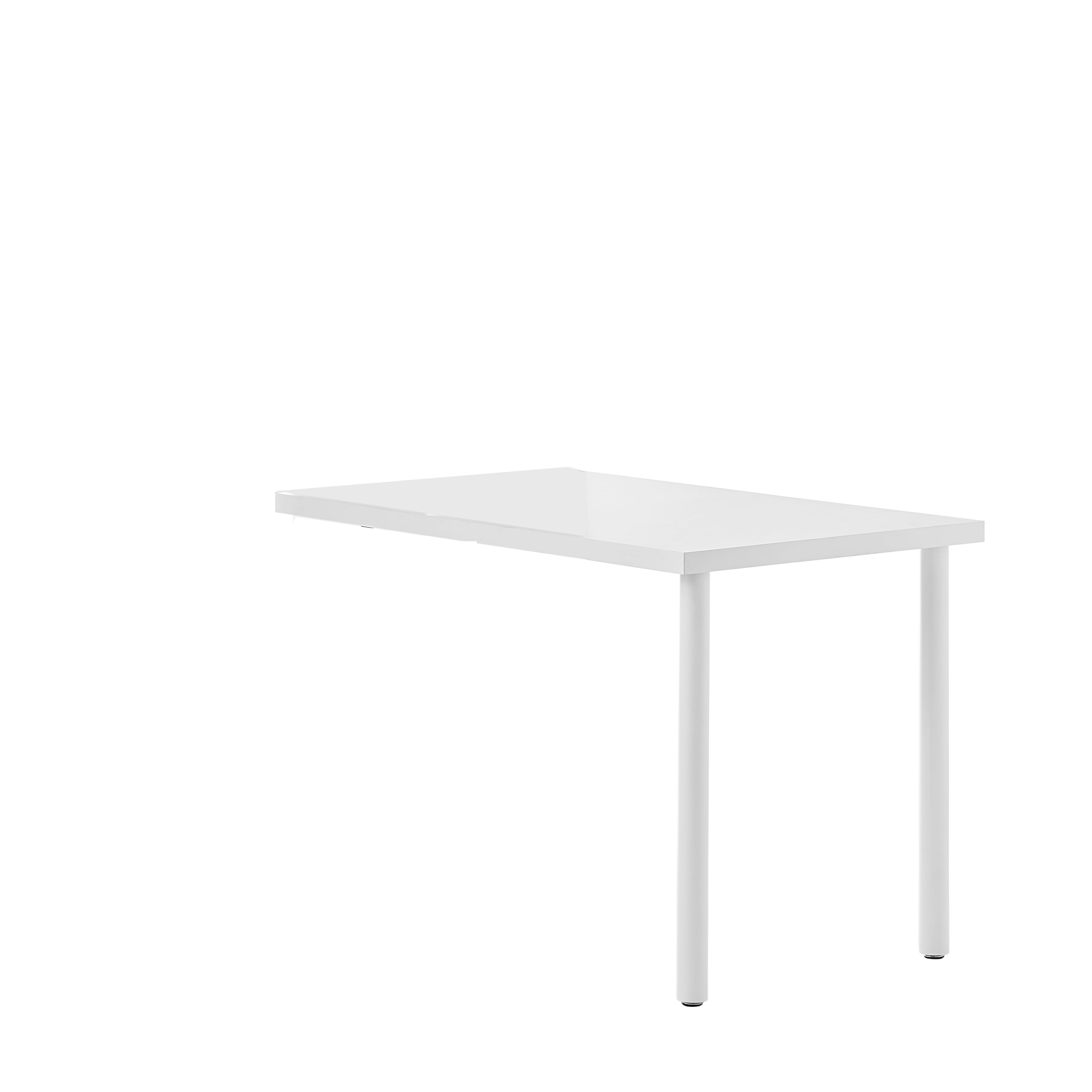White desk add on store