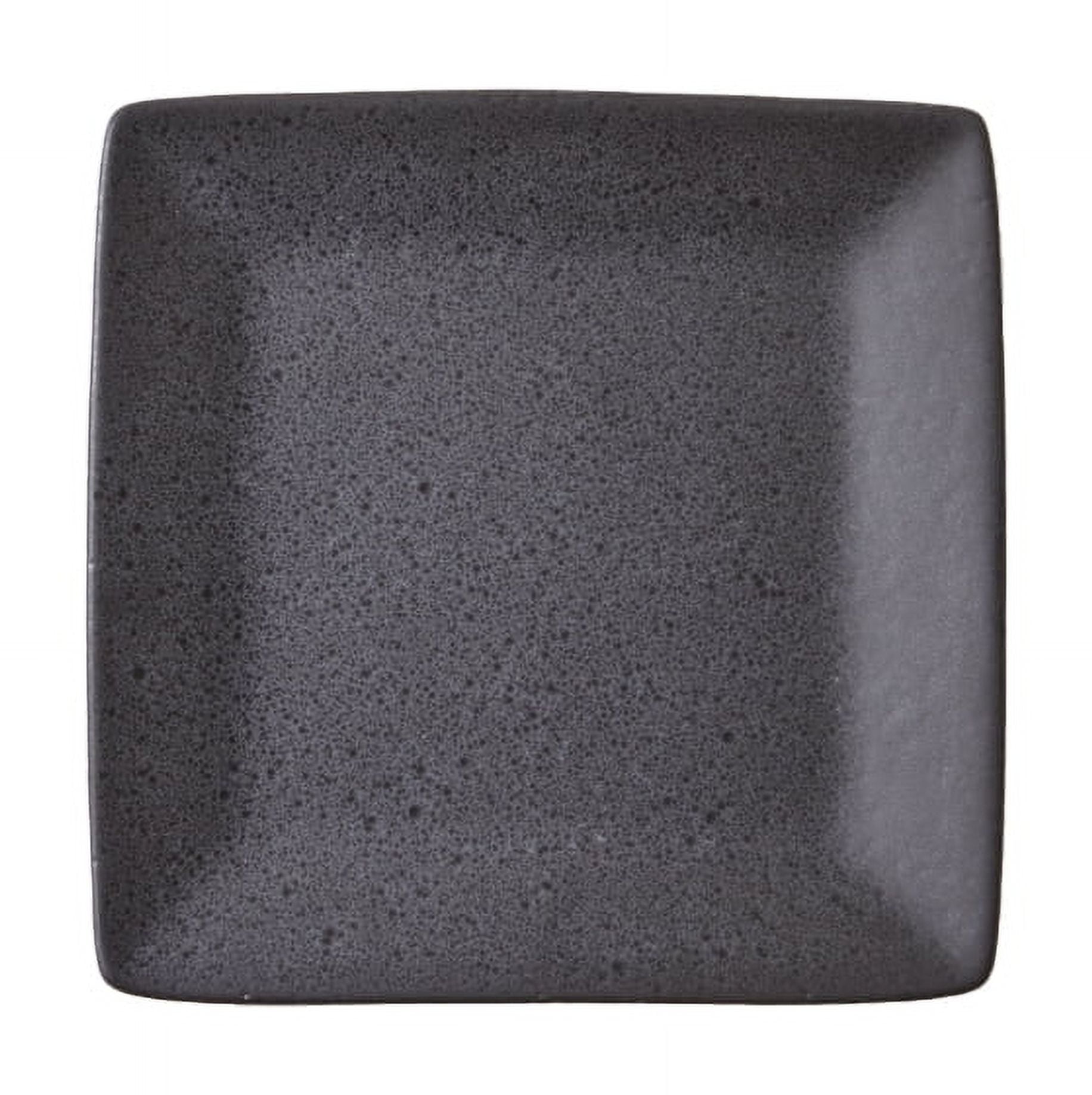 Better Homes & Gardens Dark Gray Square-Shaped Stoneware Salad Plate ...