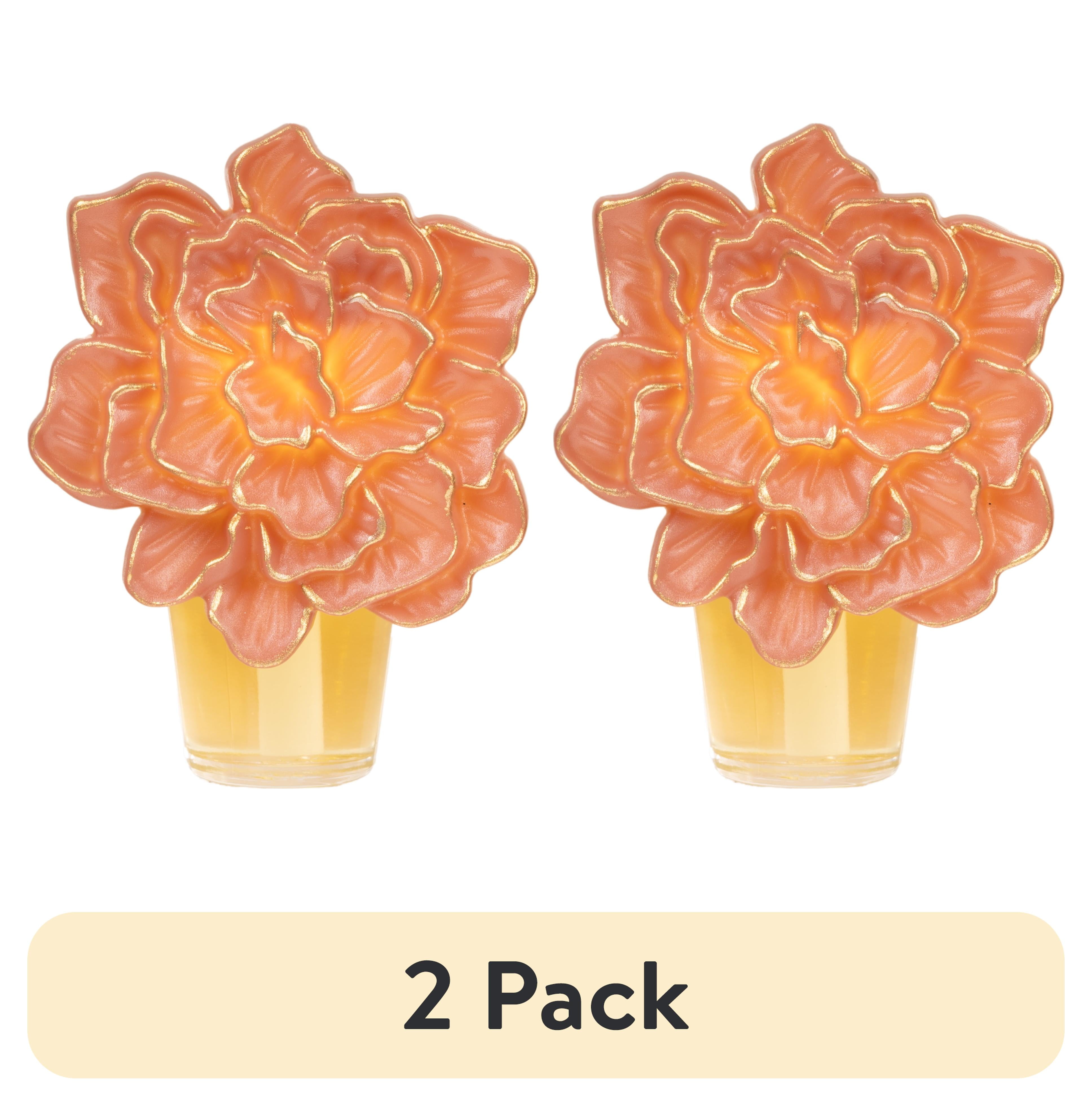 (2 pack) Better Homes & Gardens Aroma Accent Fragrance Plug, Gilded ...