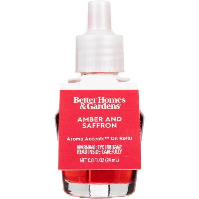 Better Homes & Gardens Aroma Accents Fragrance Oil, Amber & Saffron ...