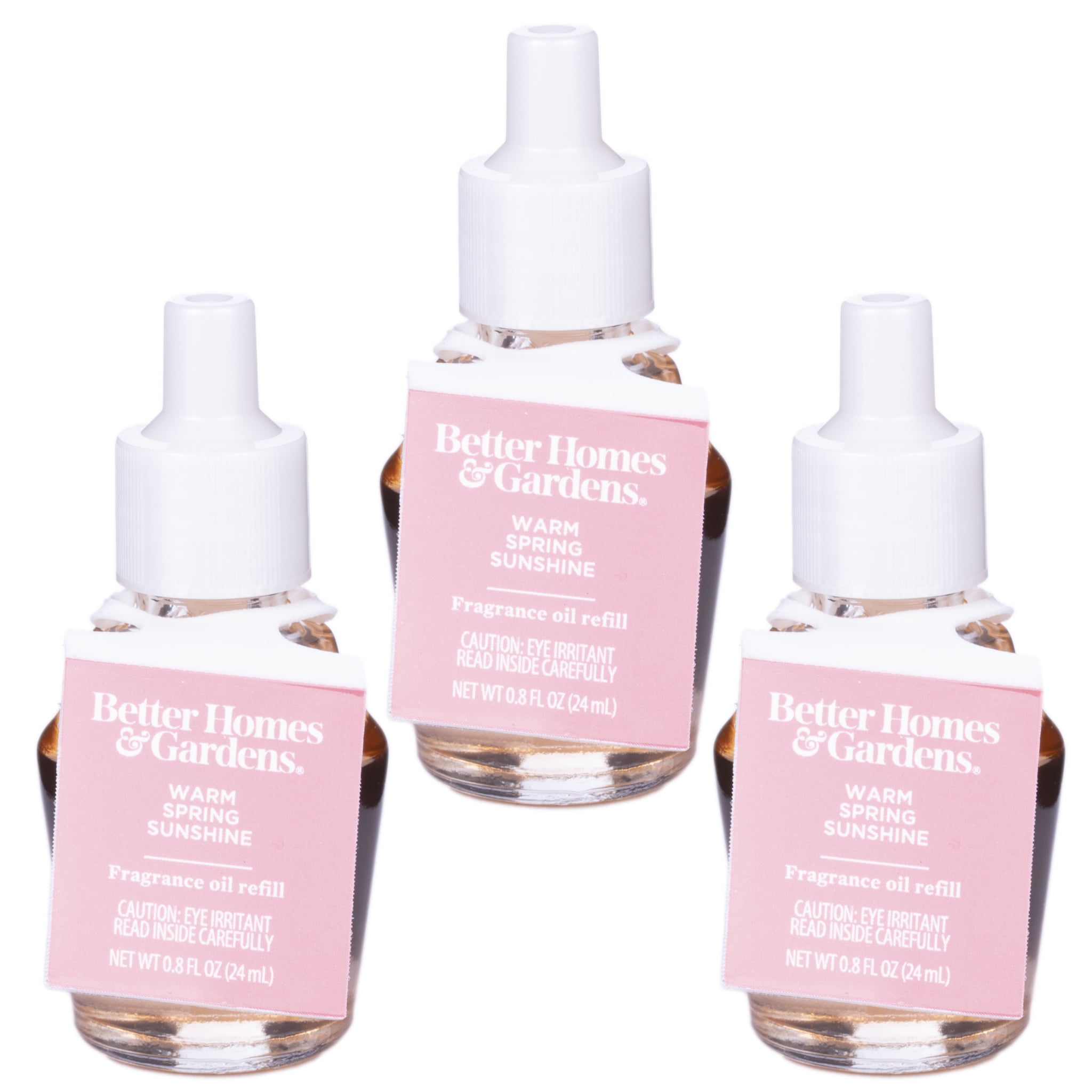 Better Homes & Gardens Warm Spring Sunshine Oil Refill 24 mL 3-Pack ...