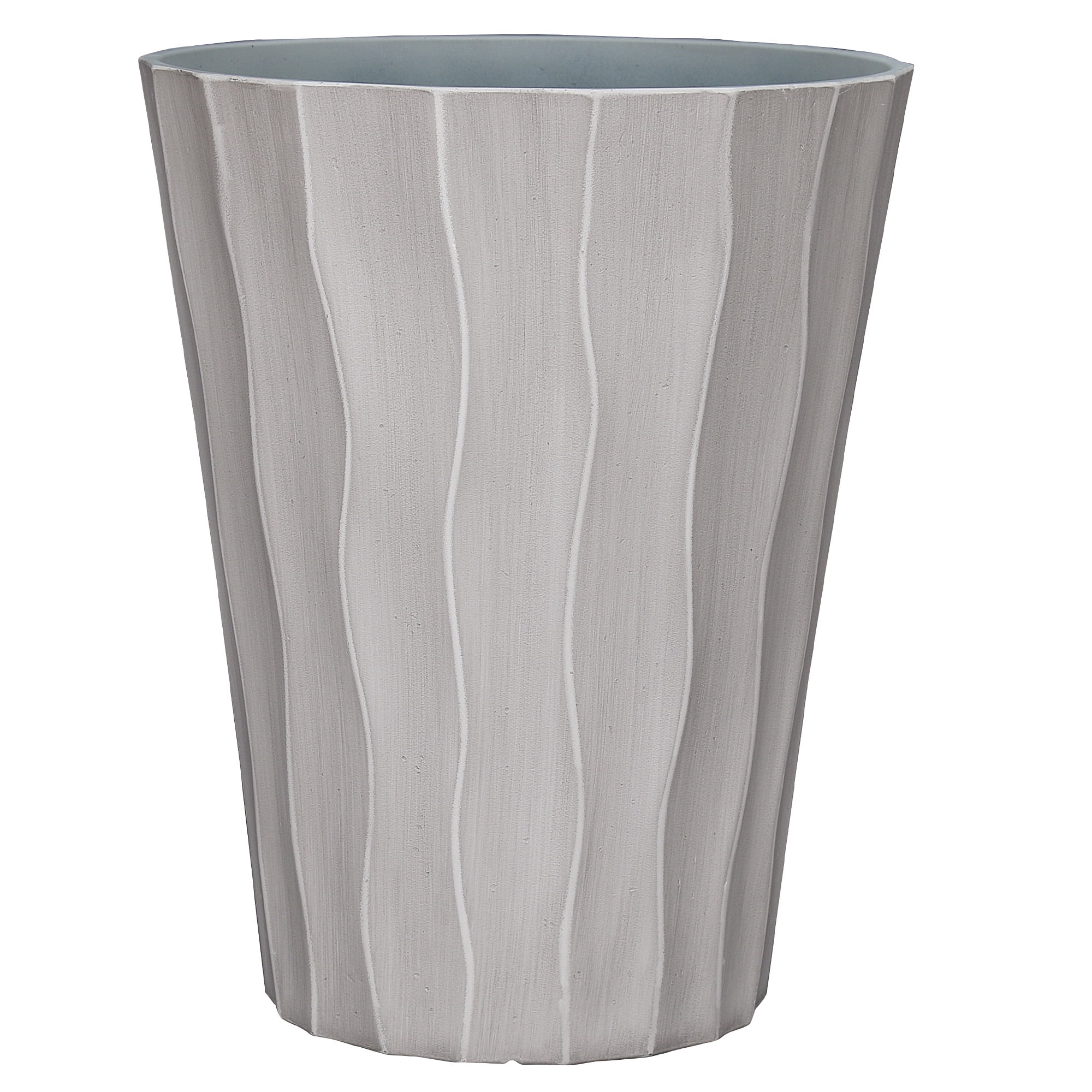 Better Homes & Gardens Beau Off White Resin Planter, 15.9in x 15.9 in x ...