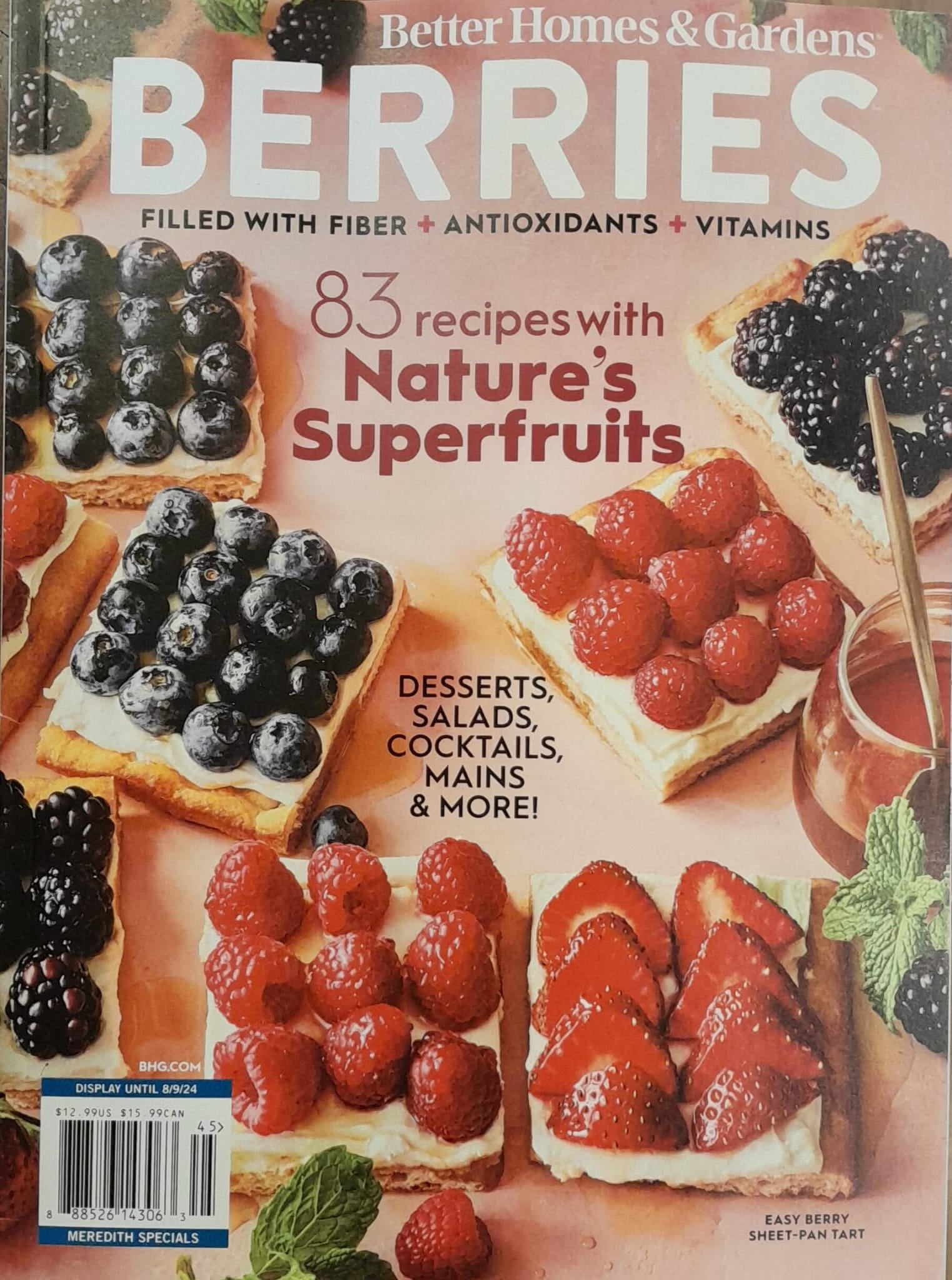 Better Homes & Gardens, Berries Magazine Issue 45 (Paperback - New-Adult,Senior) - Walmart.com