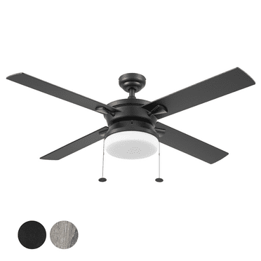 Mainstays 44" Satin Nickel Hugger Ceiling Fan, 5-Blade - Walmart.com