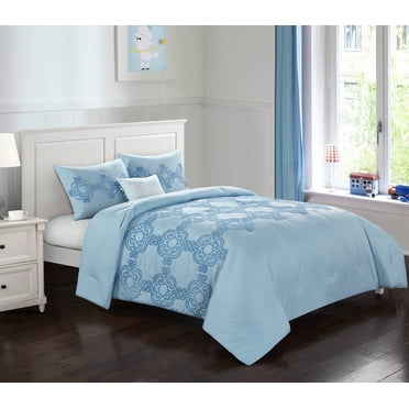 Your Zone Rainbow Zebra Bedding Set w/ Reversible Comforter - Walmart.com