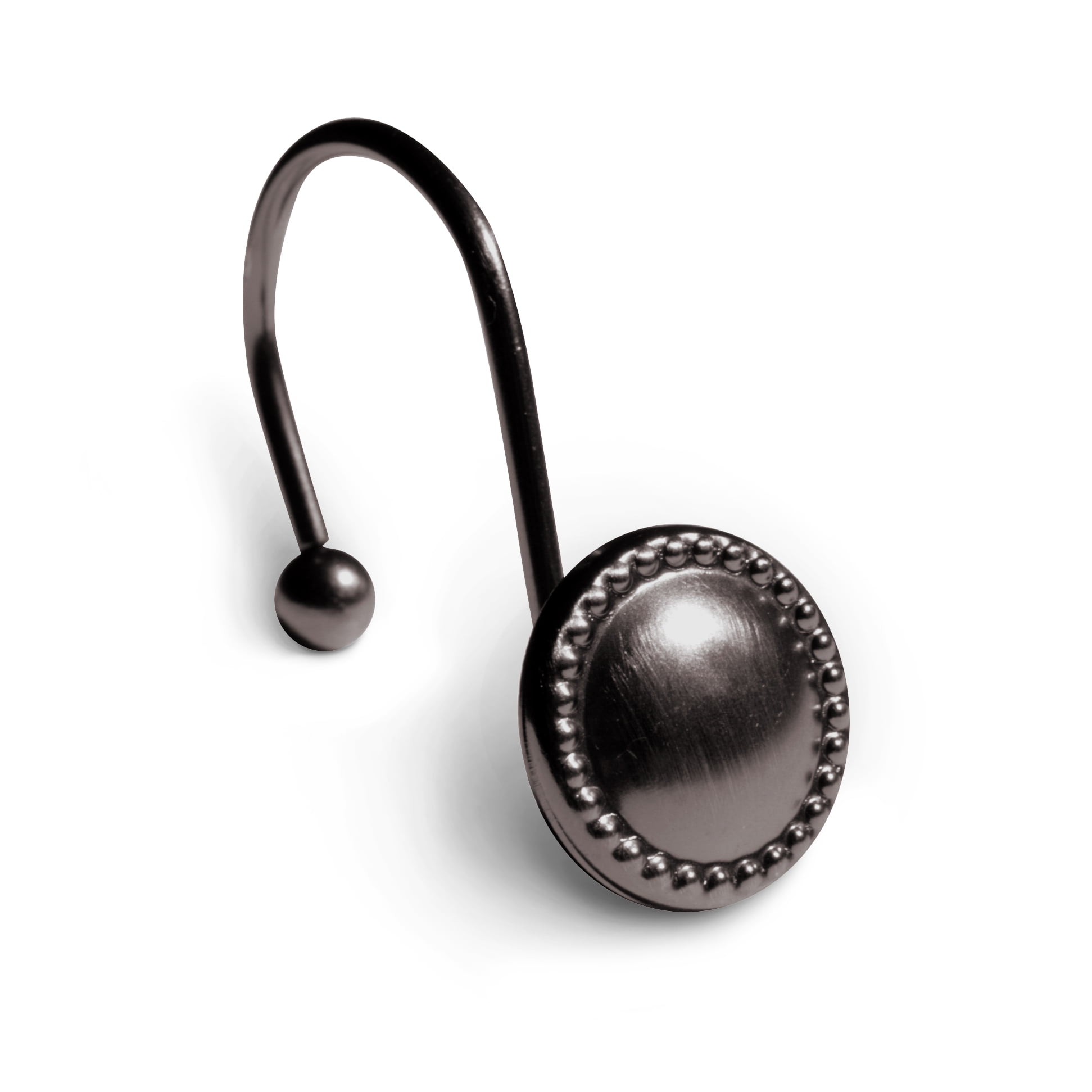 Better Homes & Gardens Bronze Beaded Shower Curtain Hooks, Rustproof ...