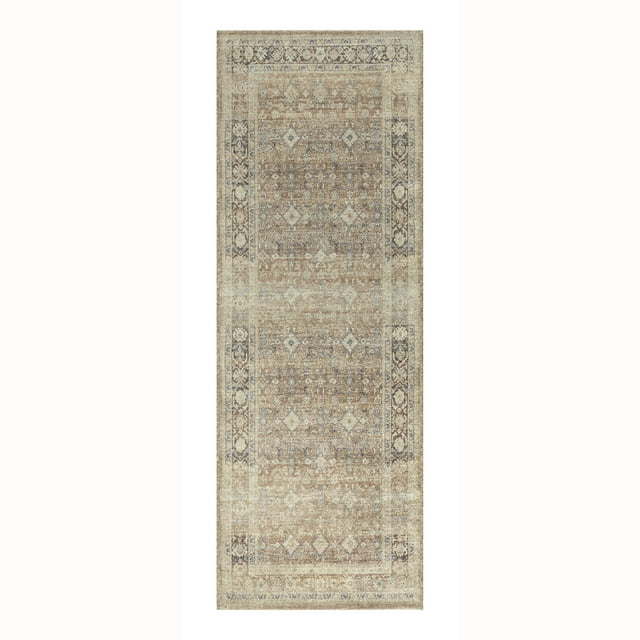 Better Homes & Gardens Brown Diamond Persian Indoor 30" x 84" Runner ...