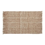 Better Homes & Gardens Brown Wool Handwoven Plaid Scatter Accent Indoor ...