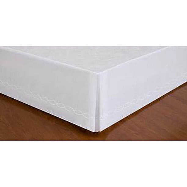 Better Homes & Gardens Chain Stitch Loop Bed Skirt, 1 Each - Walmart ...