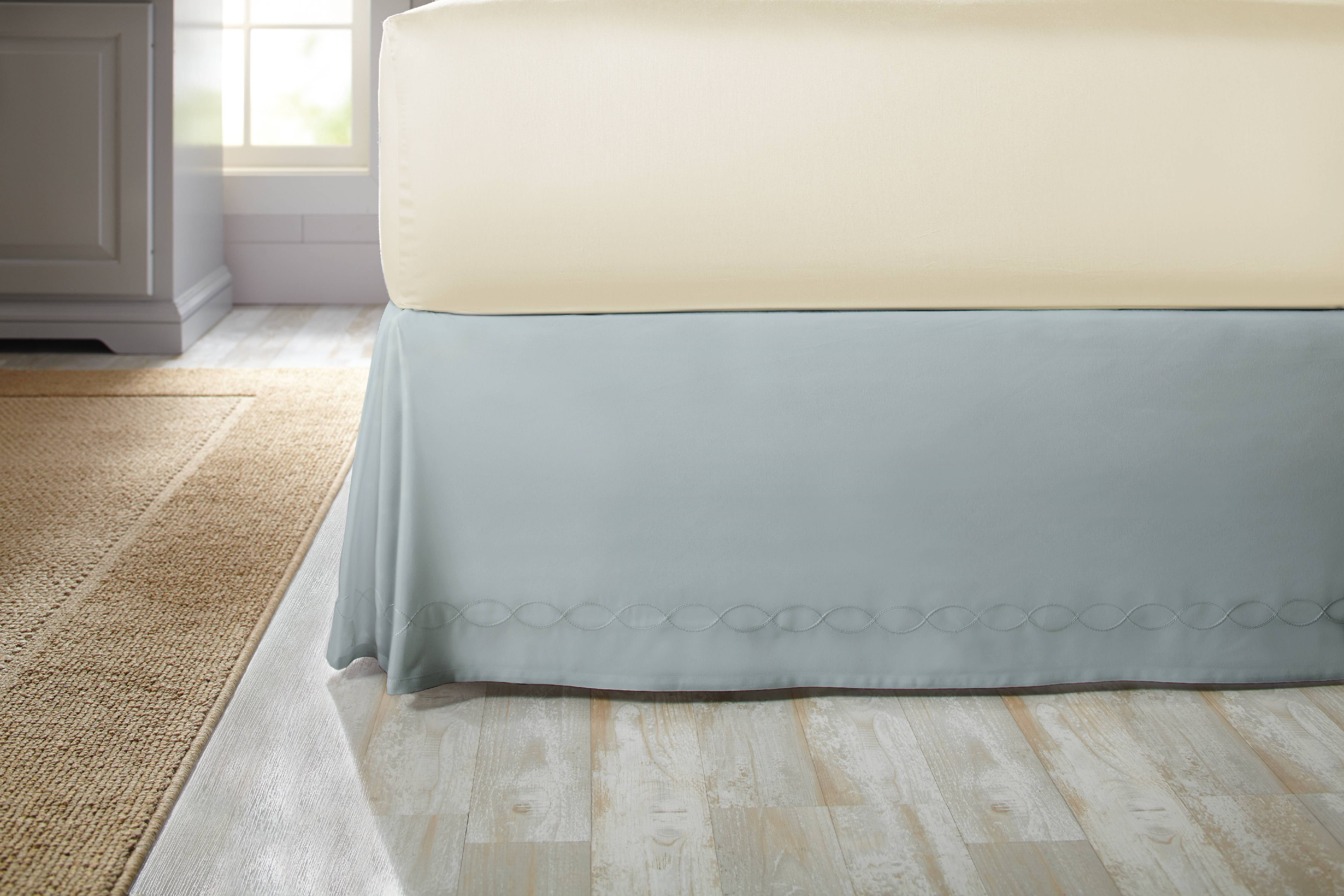 Better Homes & Gardens Chain Stitch Loop Bed Skirt Full/Queen King ...