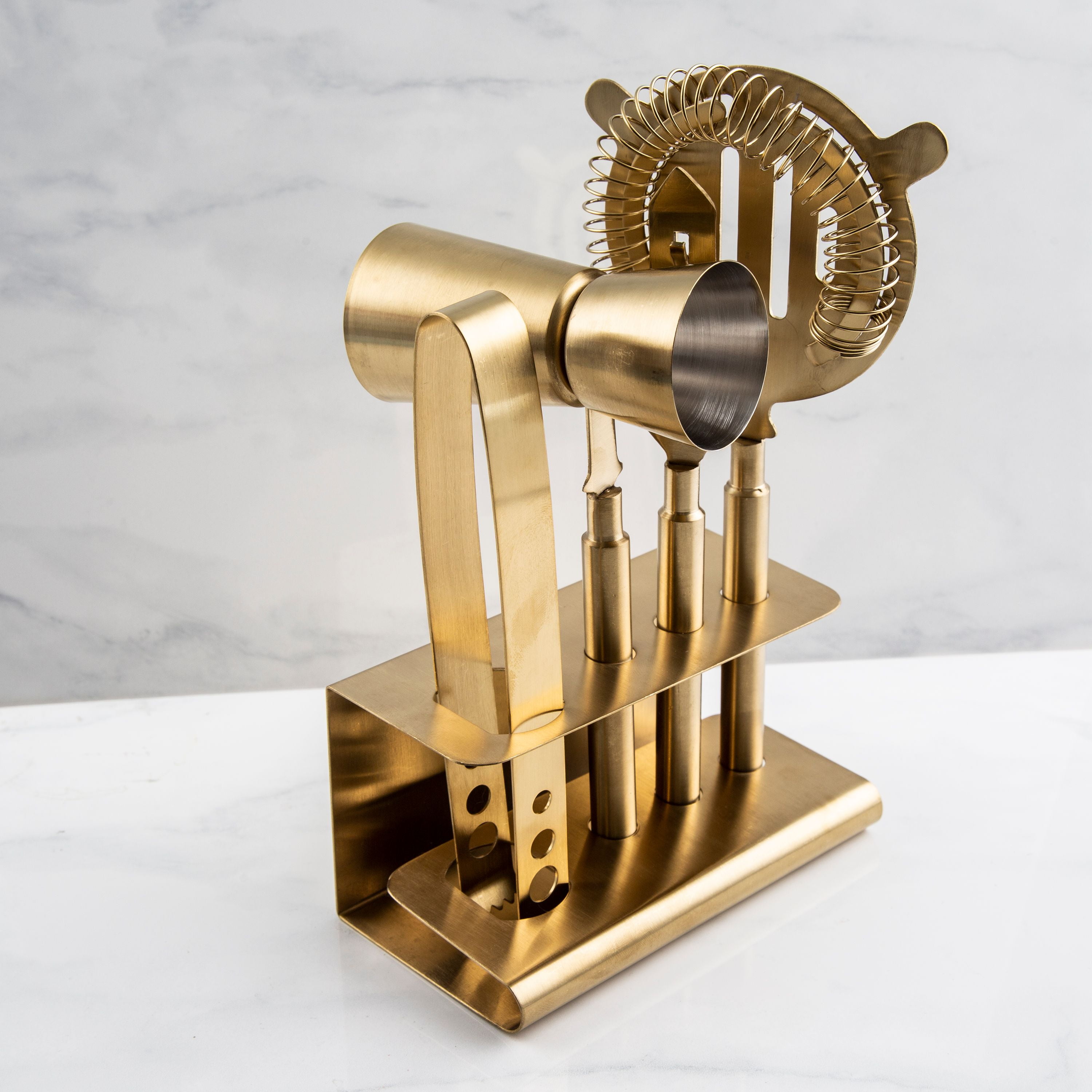 Better Homes & Gardens Champagne 5-Piece Bar Tool Set - Walmart.com