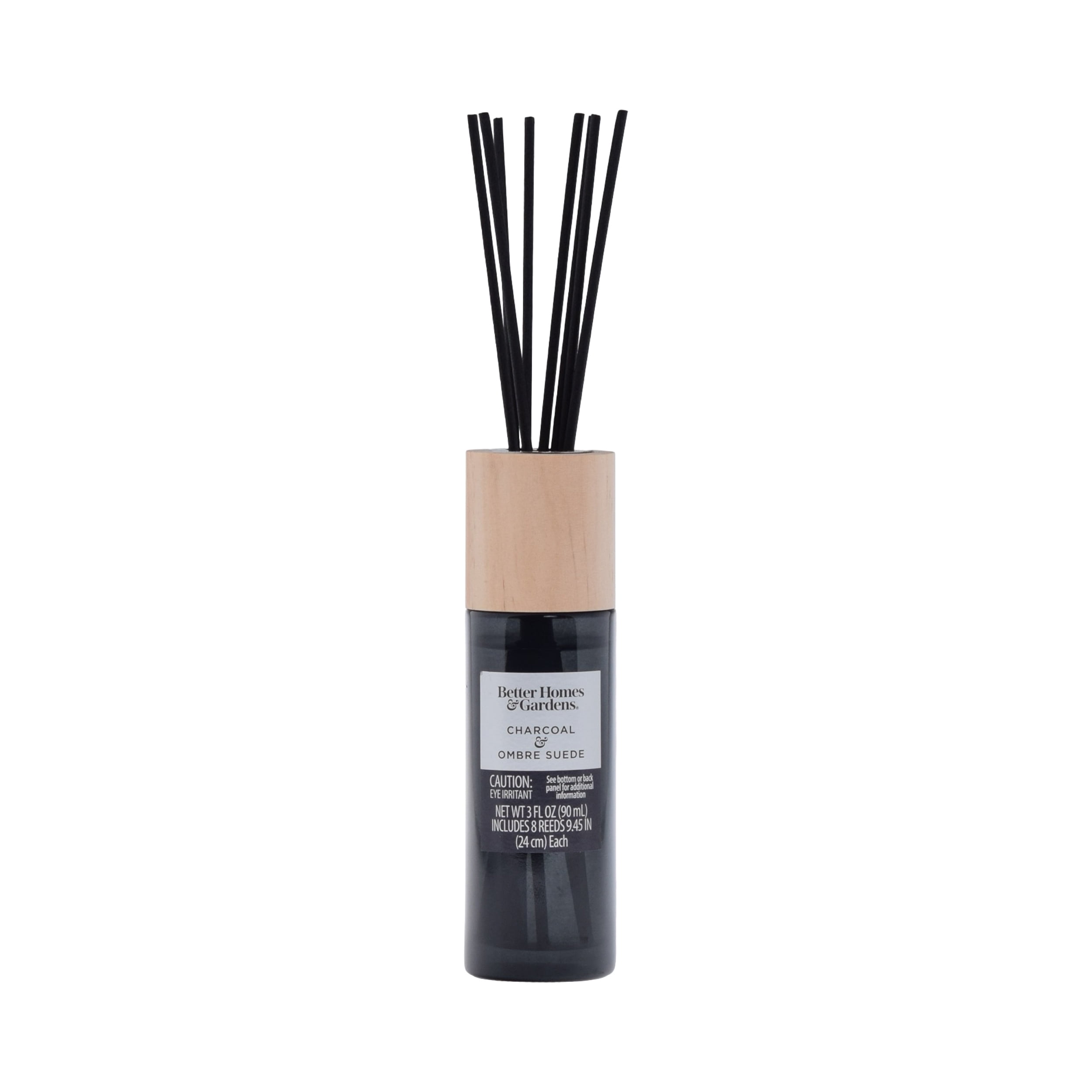 Better Homes & Gardens Charcoal & Ombre Suede Scented Reed Diffuser 3 ...