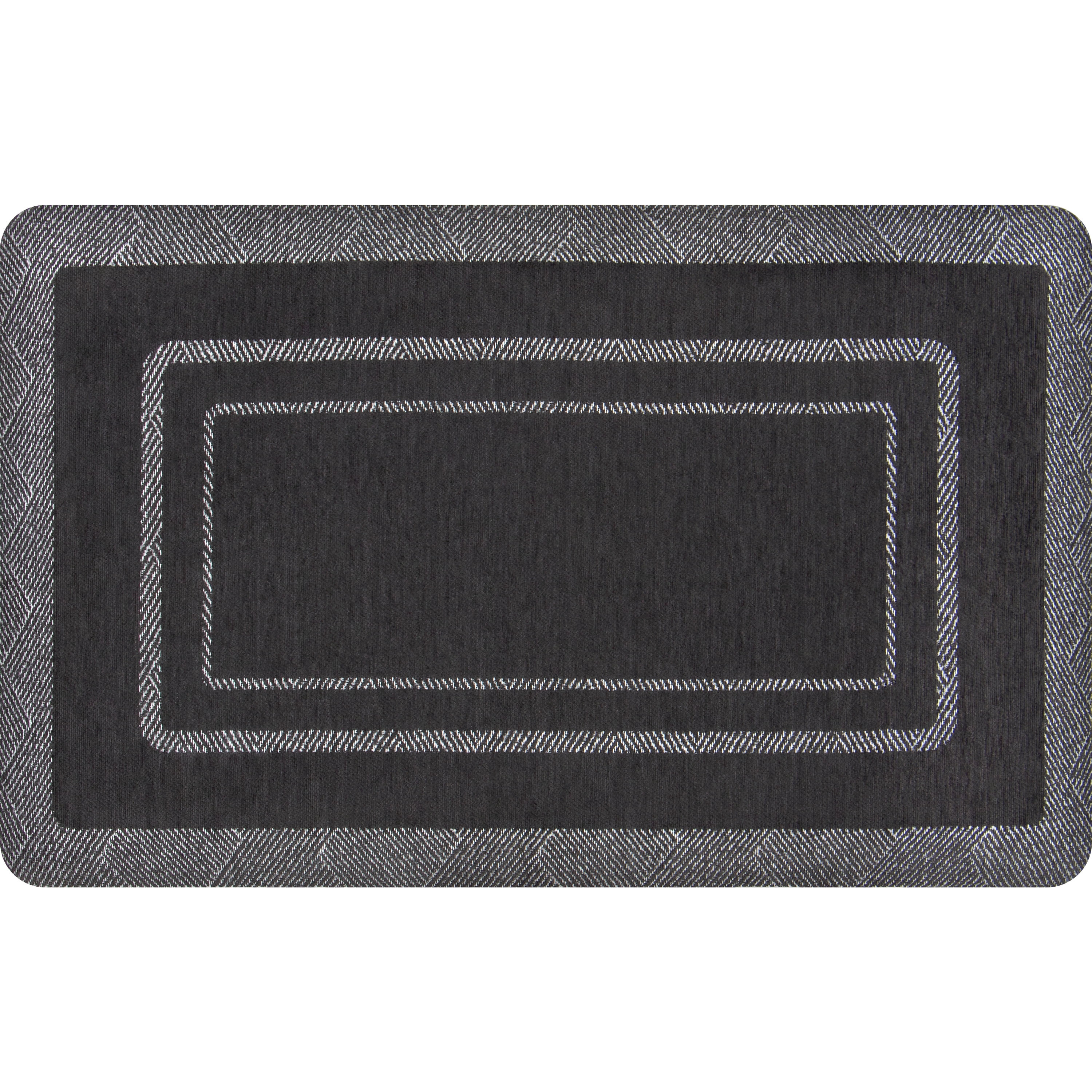 Better Homes & Gardens Dustin Collection Modern Weave Rich Black Anti ...