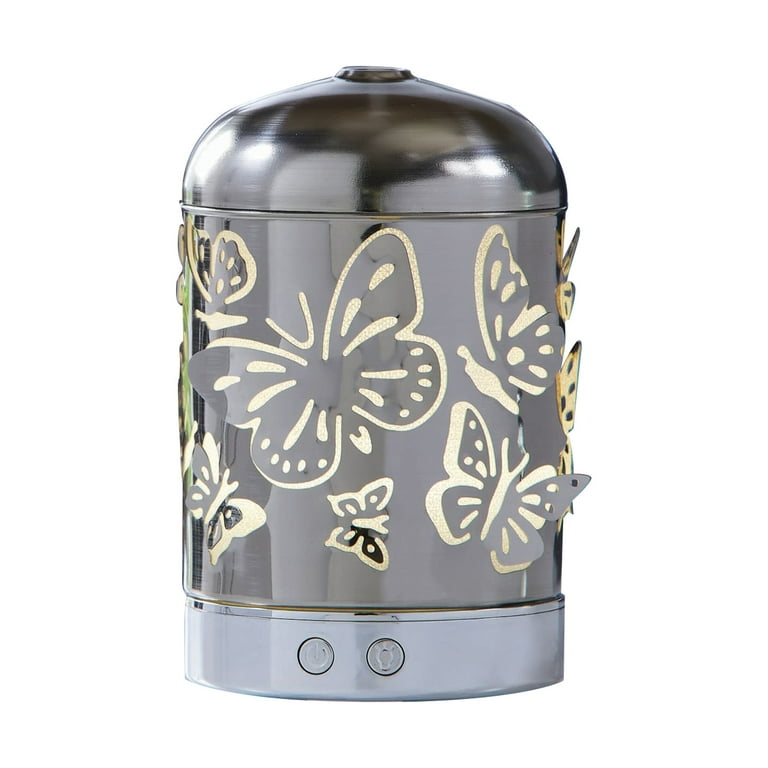 Better Homes Gardens Cool Mist Ultrasonic Aroma Diffuser Butterflies 100 mL Walmart