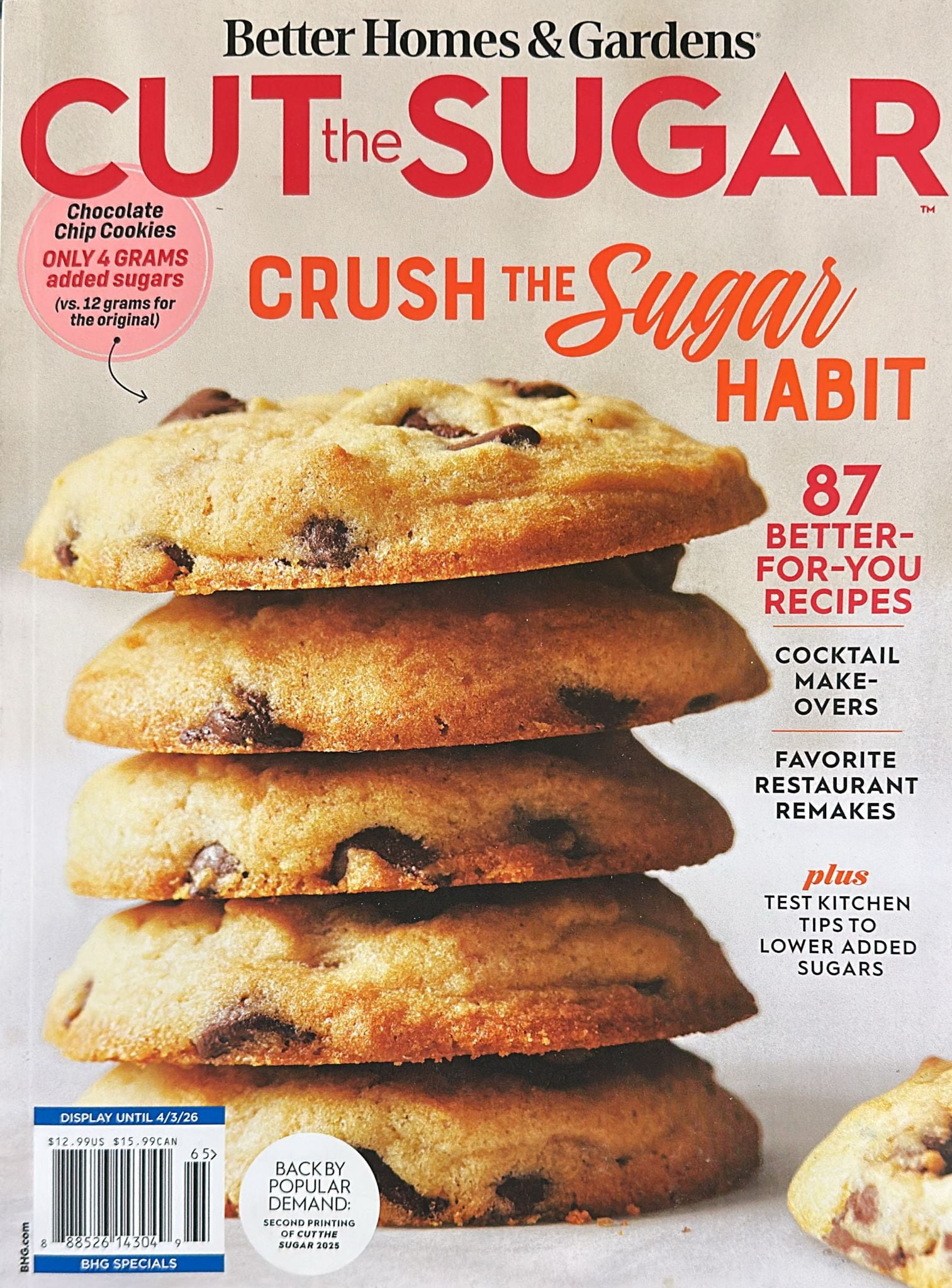 Better Homes & Gardens Cut The Sugar Habit Magazine Issue 65 - Walmart.com