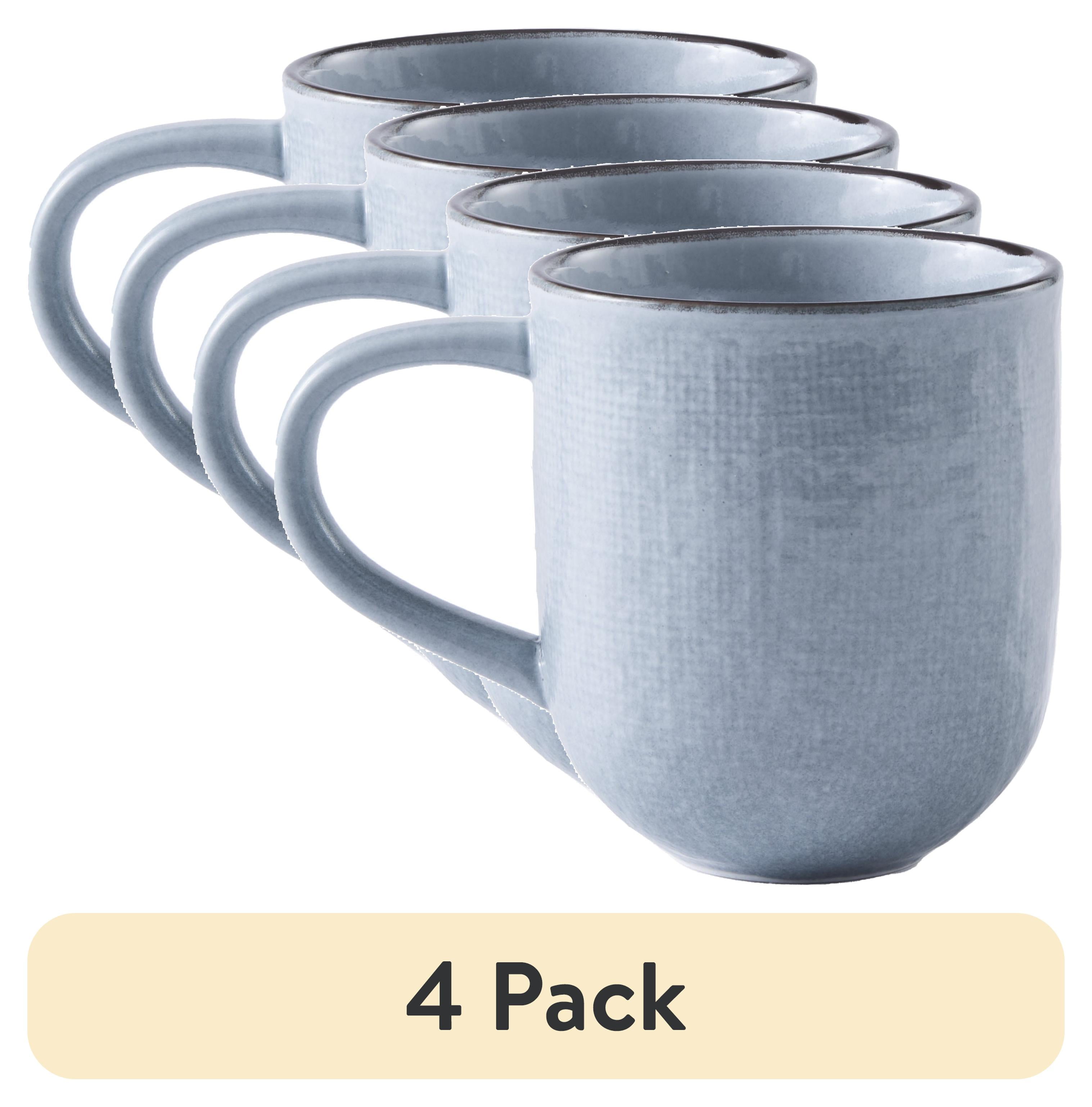 (4 pack) Better Homes & Gardens Denim Murphy Stoneware Mug - Walmart.com